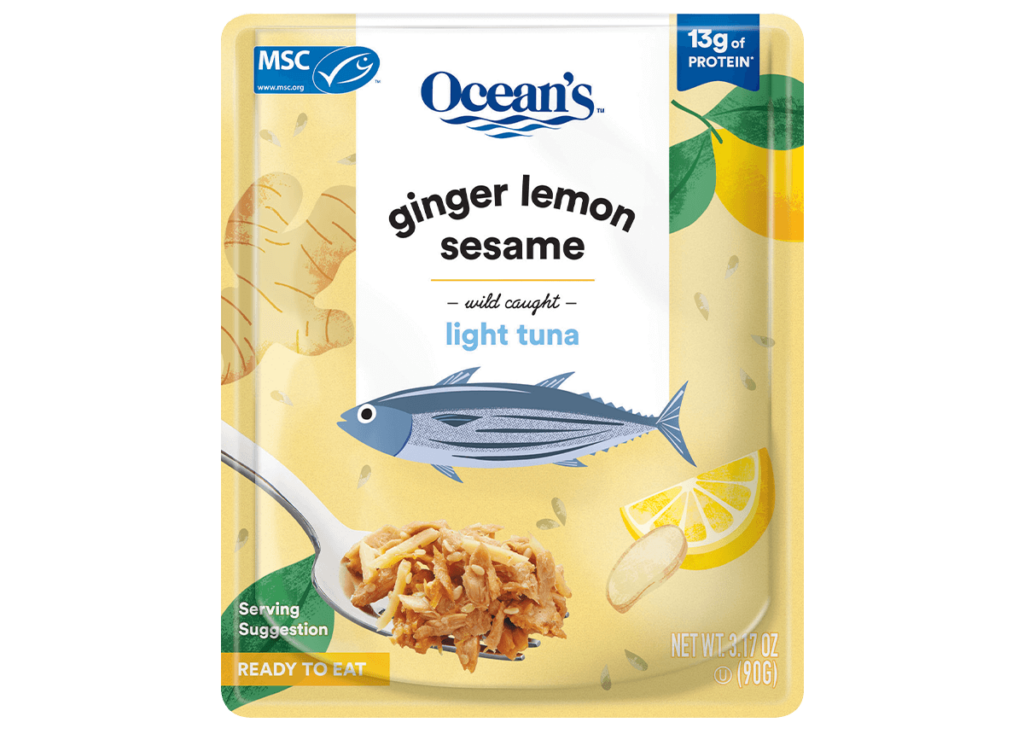 Light Tuna Ginger Lemon Sesame | Ocean's USA